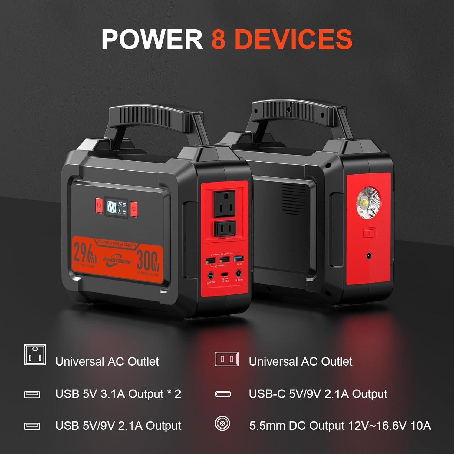 300W Portable Power Station POWSTREAM Review – Top Outdoor Generators ...