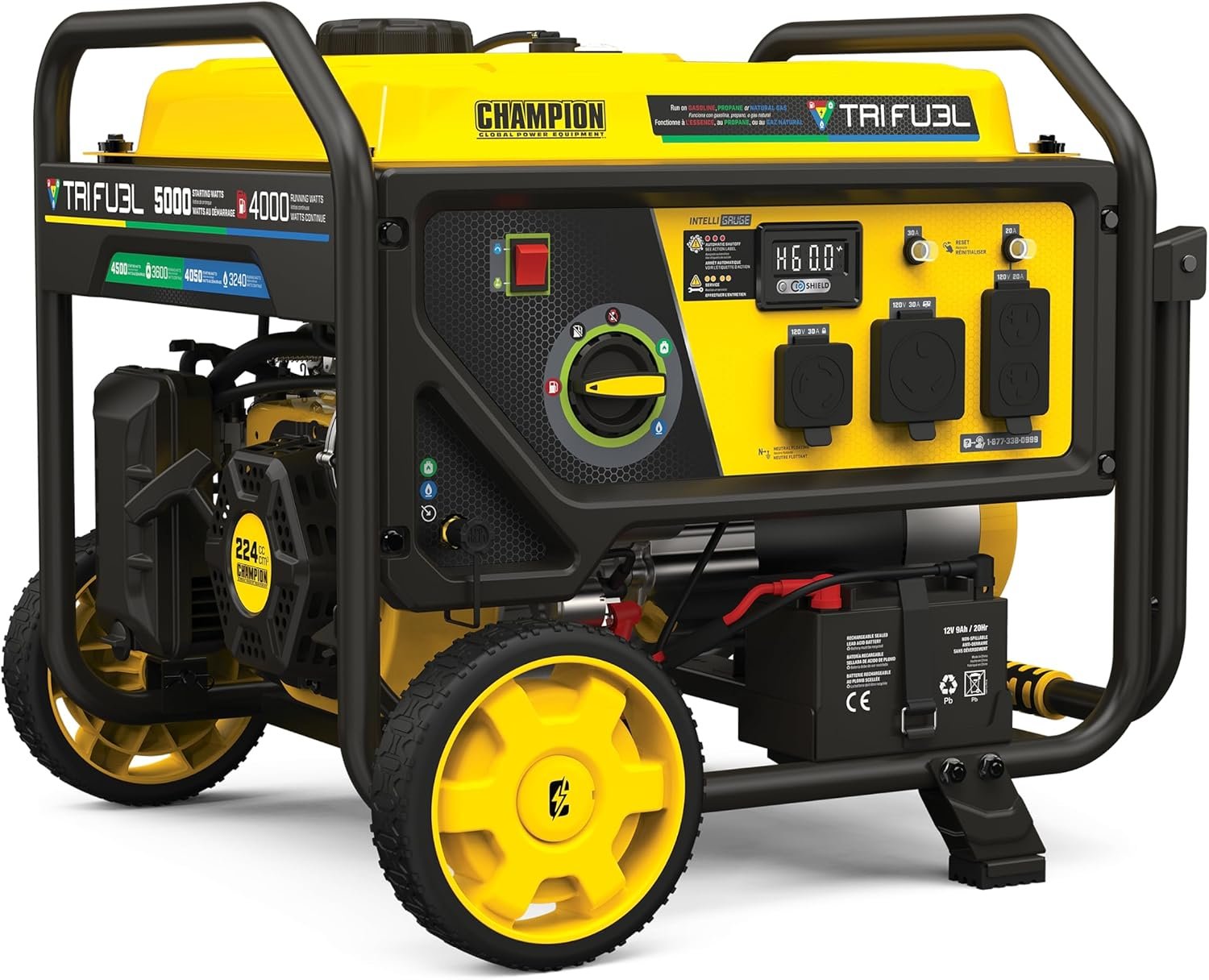 5000-Watt Portable Generator Review – Top Outdoor Generators: Reliable ...