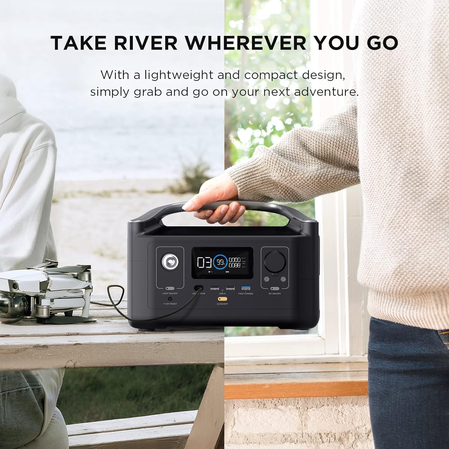 EF ECOFLOW RIVER 288Wh Review - Top Outdoor Generators: Reliable Power ...