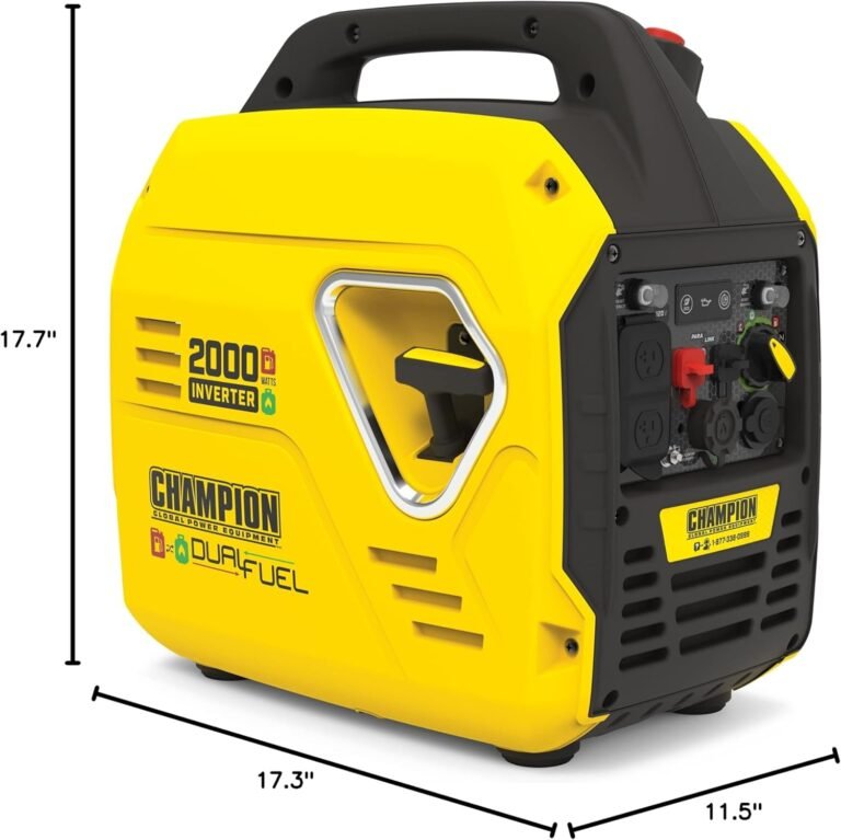 Champion Power Equipment 2000-Watt Generator Review - Top Outdoor ...
