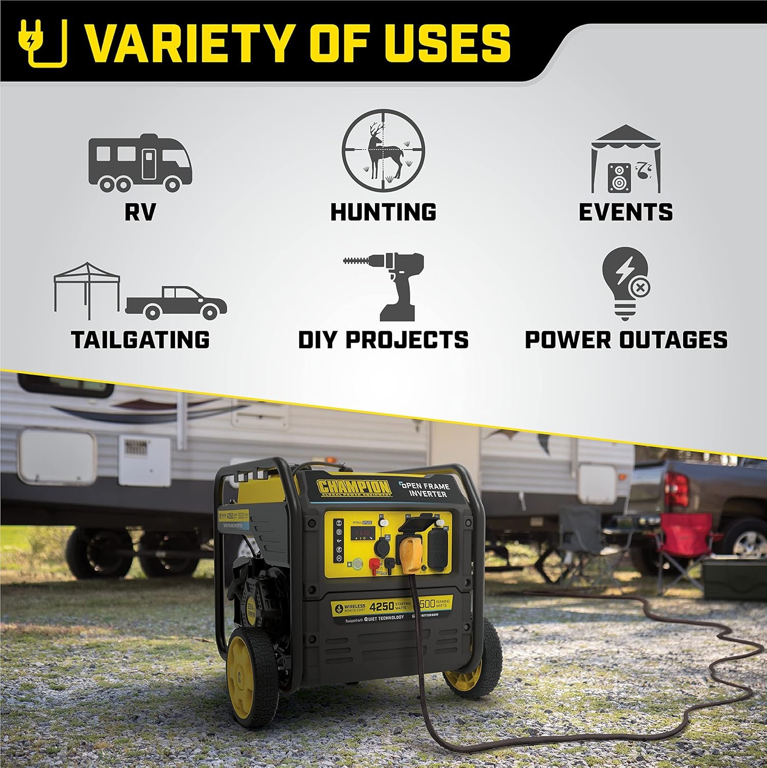 4250-Watt Dual Fuel Generator Review - Top Outdoor Generators: Reliable ...