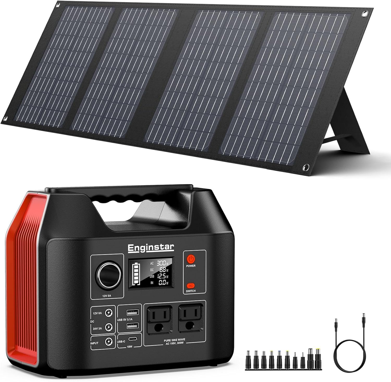 EnginStar 300W Portable Power Station Review – Top Outdoor Generators ...