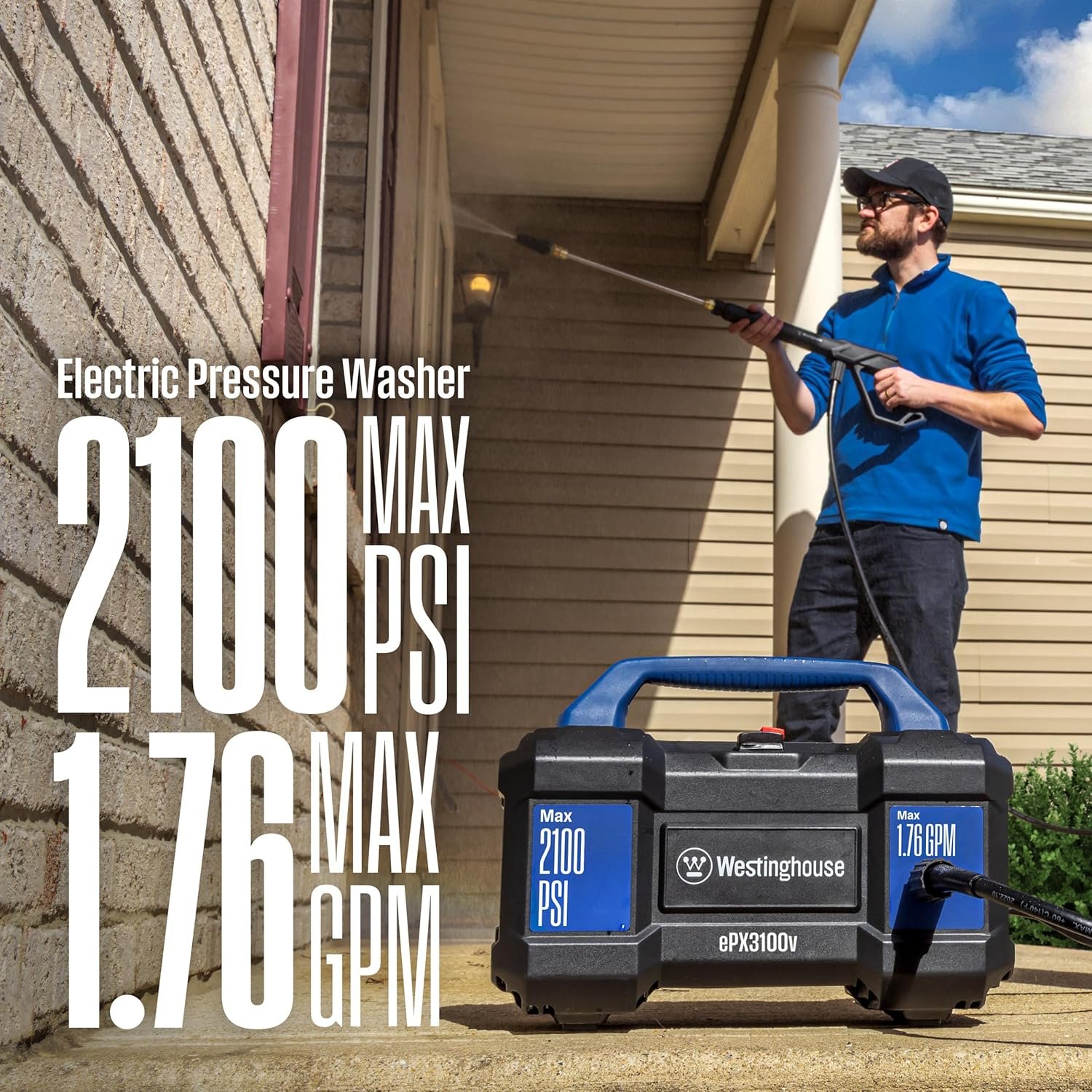 Westinghouse ePX3100v Electric Pressure Washer Review – Top Outdoor ...