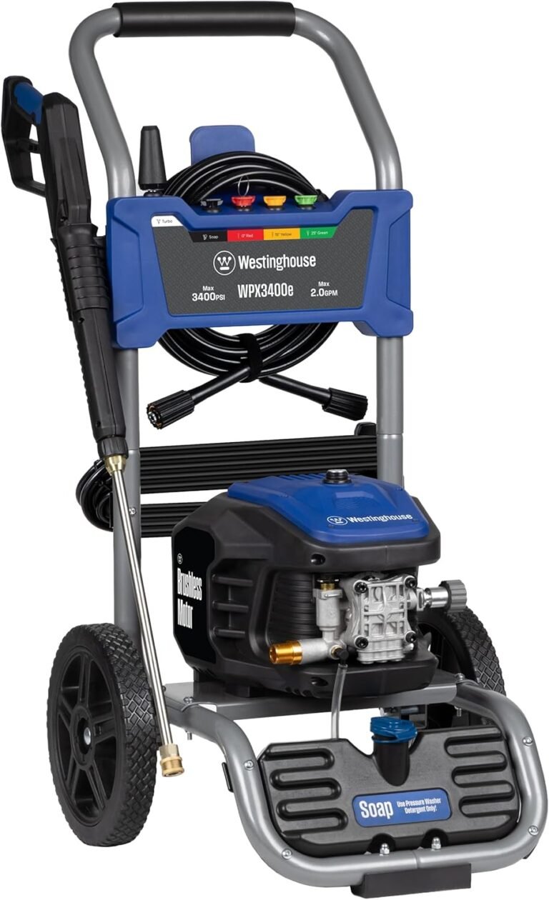 Westinghouse WPX3400e Electric Pressure Washer Review – Top Outdoor ...