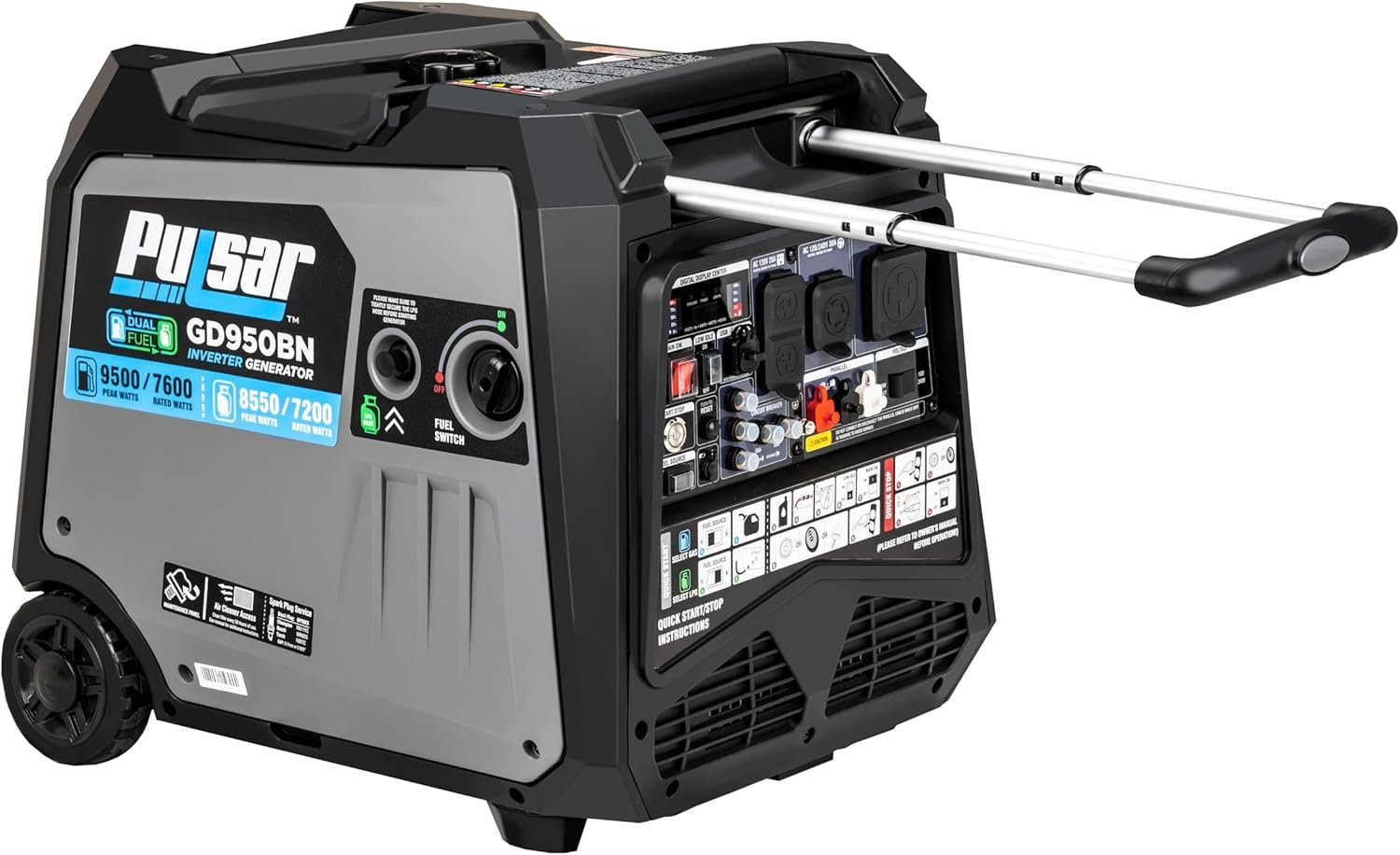Pulsar 9500W Dual Fuel Inverter Generator Review – Top Outdoor ...
