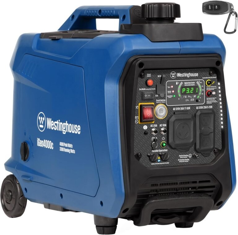Westinghouse 4000 Peak Watt Generator Review – Top Outdoor Generators ...