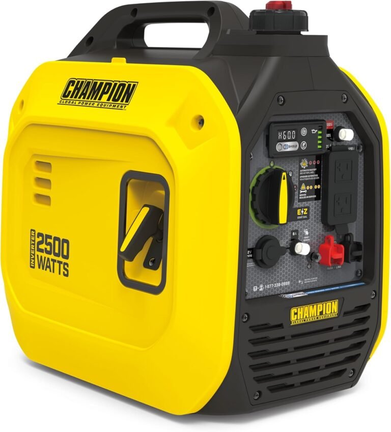 Champion Power Equipment 2500-Watt Inverter Generator Review - Top ...