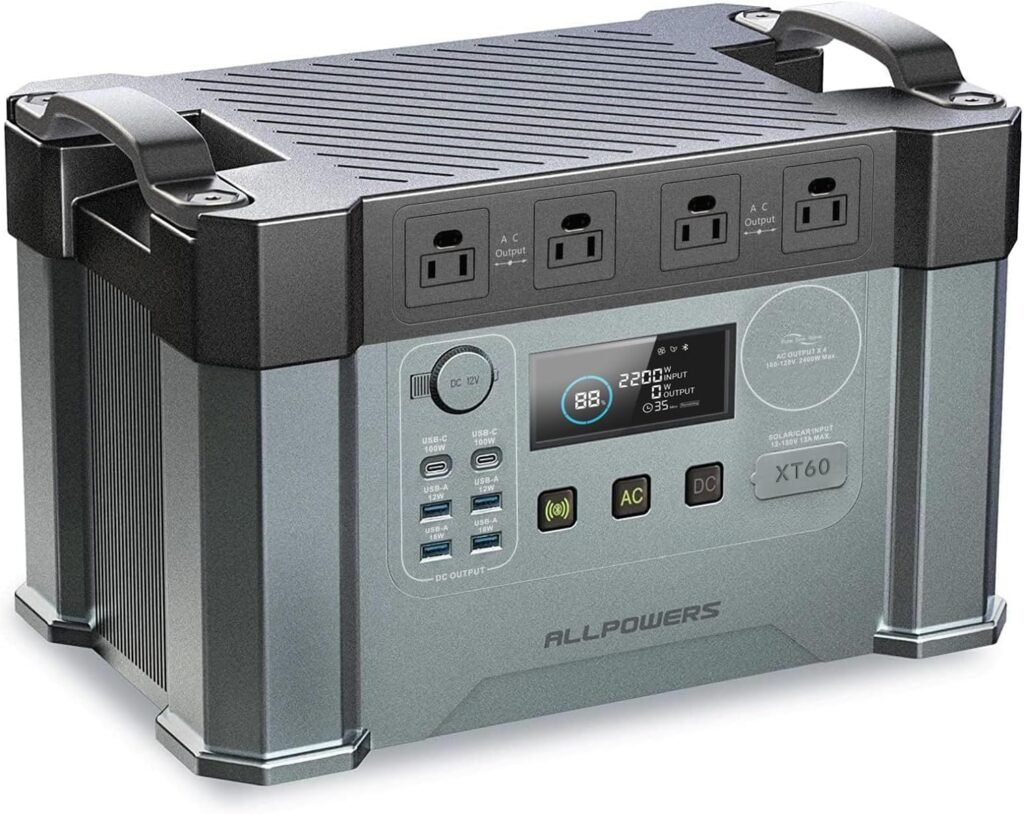 ALLPOWERS 2400W Portable Power Station Review – Top Outdoor Generators: Reliable Power for Your ...