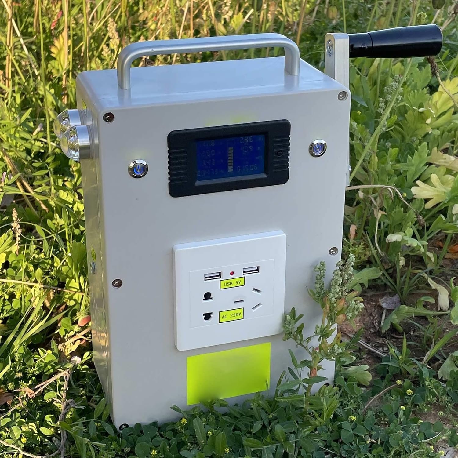 DC 12V AC 220v All Steel Generator Review - Top Outdoor Generators ...
