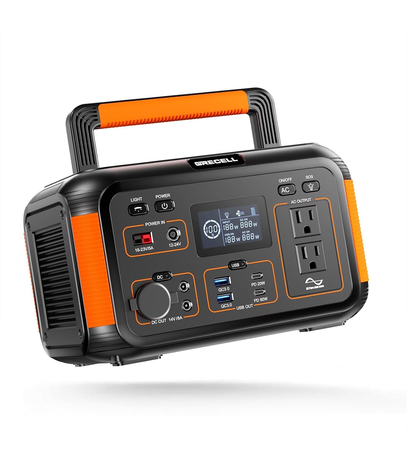 GRECELL 500W Portable Power Station Review - Top Outdoor Generators ...