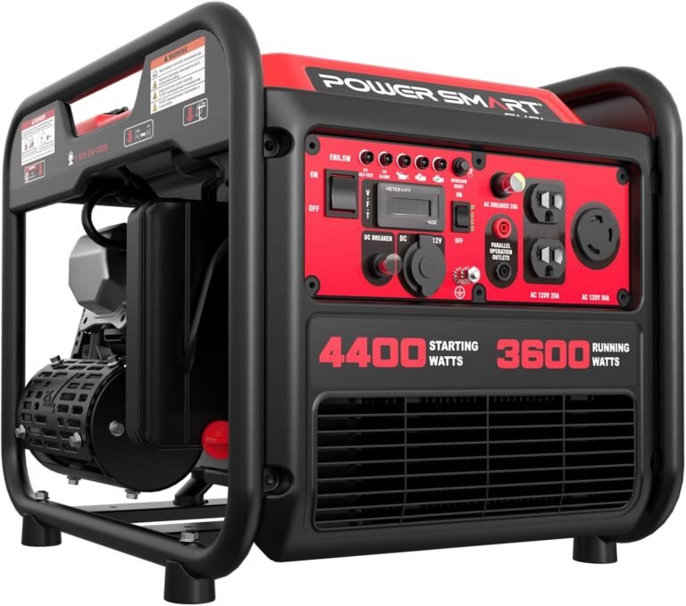 PowerSmart 4400-Watt Portable Generator Review - Top Outdoor Generators ...