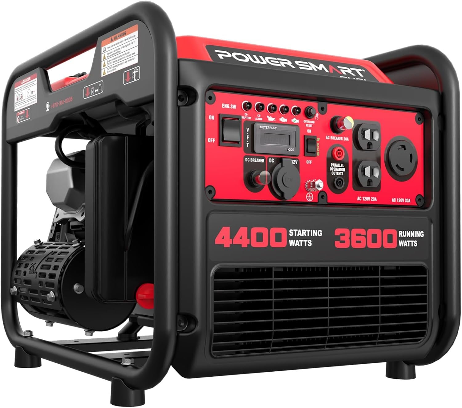 PowerSmart 4400-Watt Portable Generator Review - Top Outdoor Generators ...