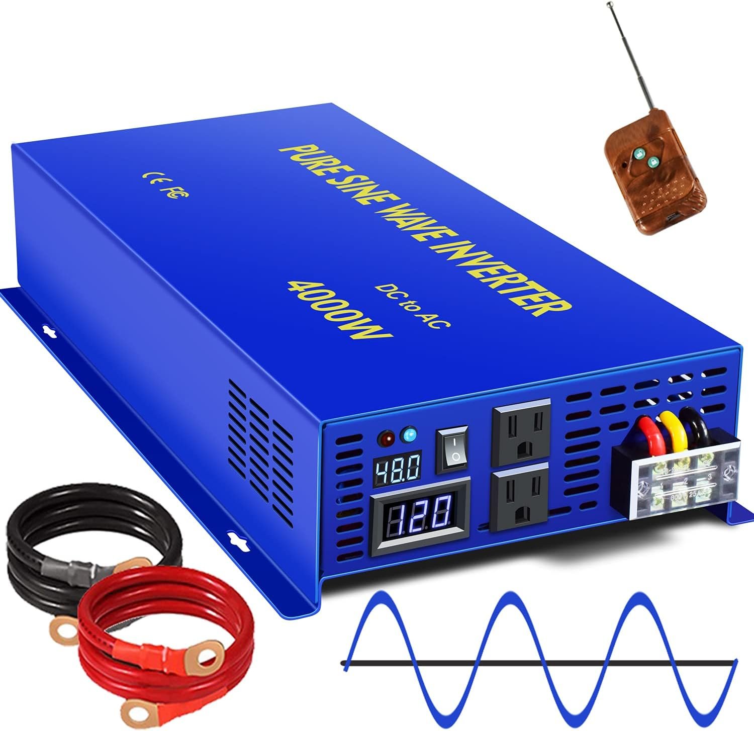 4000W Pure Sine Wave Inverter Review – Top Outdoor Generators: Reliable ...