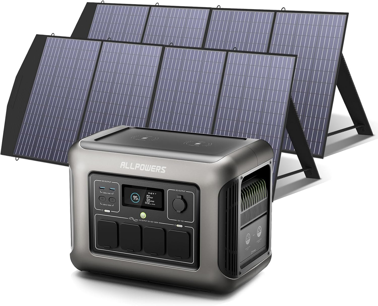 ALLPOWERS R1500 with 2 x SP033 Review – Top Outdoor Generators ...