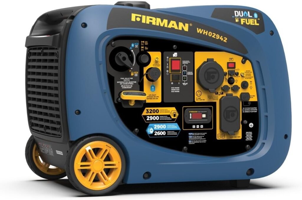 FIRMAN WH02942 Dual Fuel Generator review – Top Outdoor Generators ...