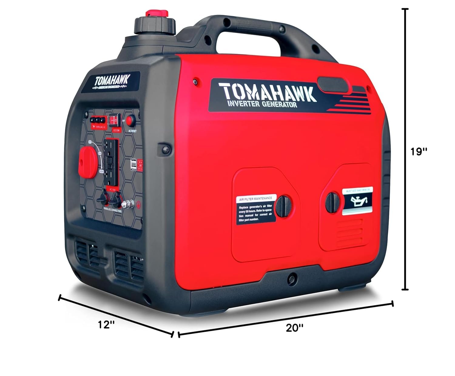 TOMAHAWK 2000 Watt Inverter Generator Review – Top Outdoor Generators ...