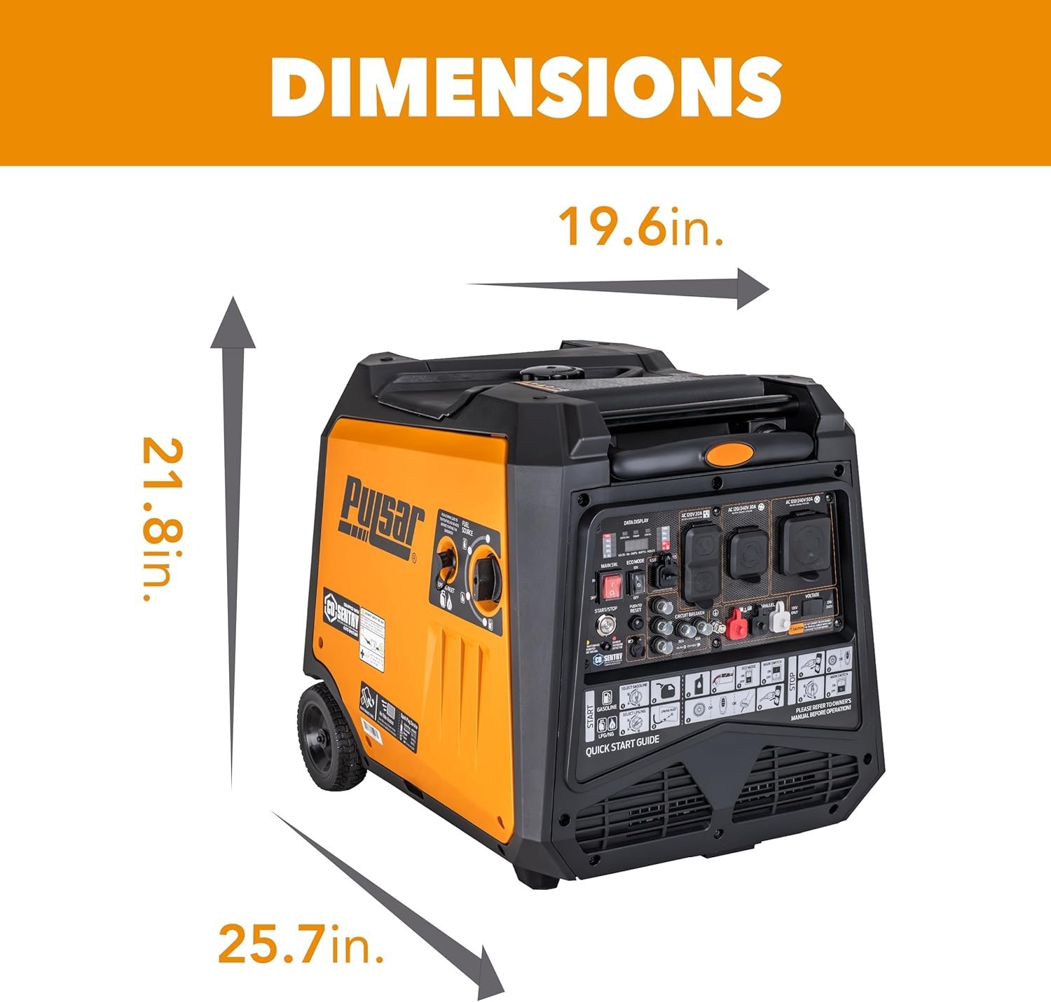Pulsar 4000 Watt Inverter Generator review - Top Outdoor Generators ...