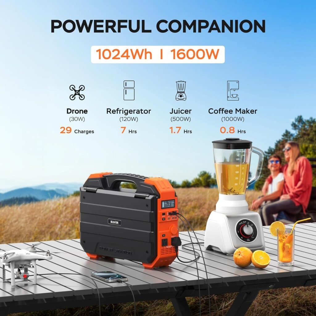 BLAVOR Portable Power Station 1600W review – Top Outdoor Generators ...