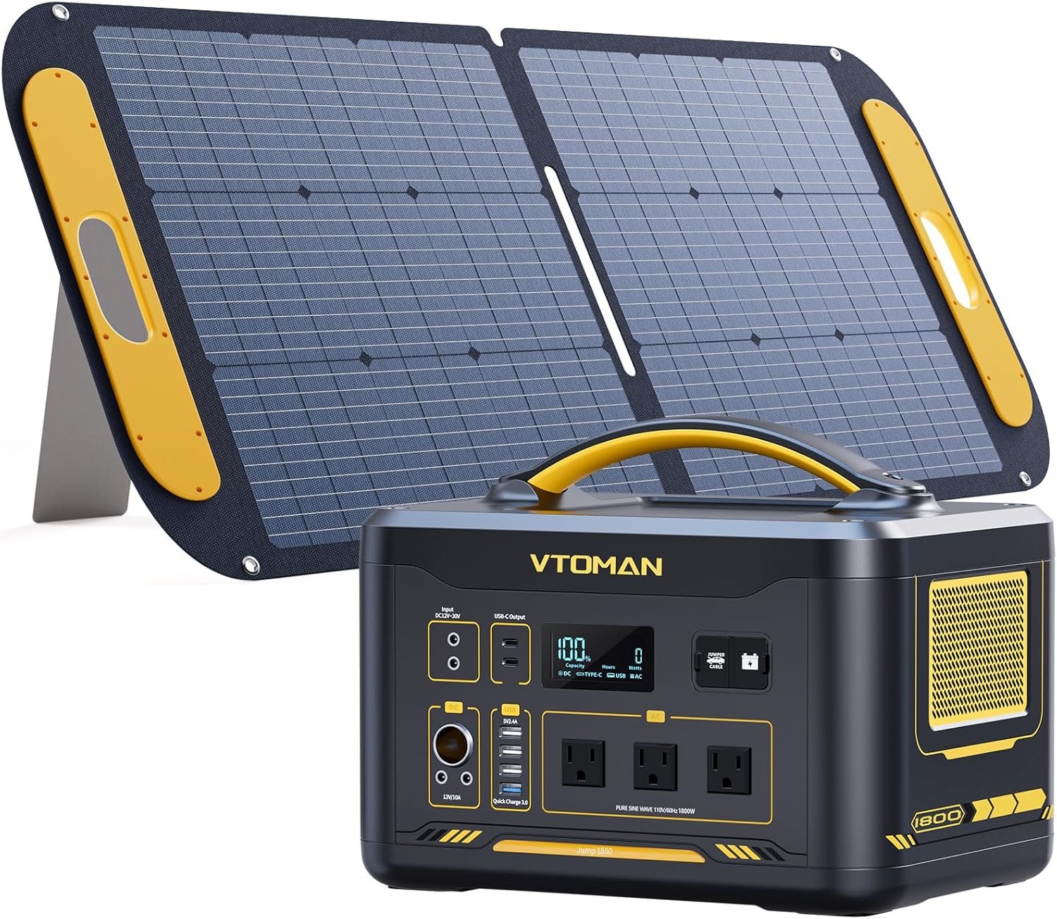 VTOMAN Jump 1800 Portable Power Station review - Top Outdoor Generators ...