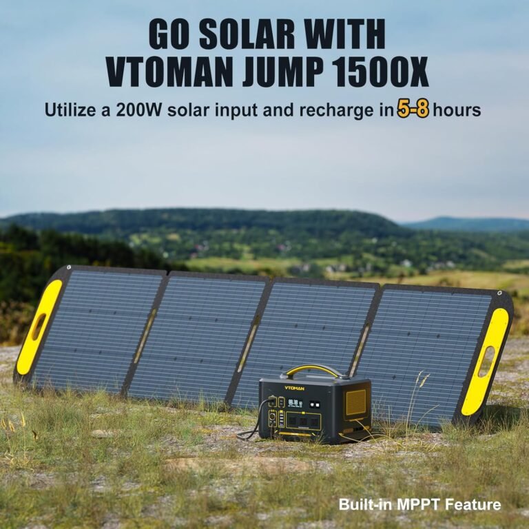 Solar Generator 1000W Portable Power Station review - Top Outdoor ...